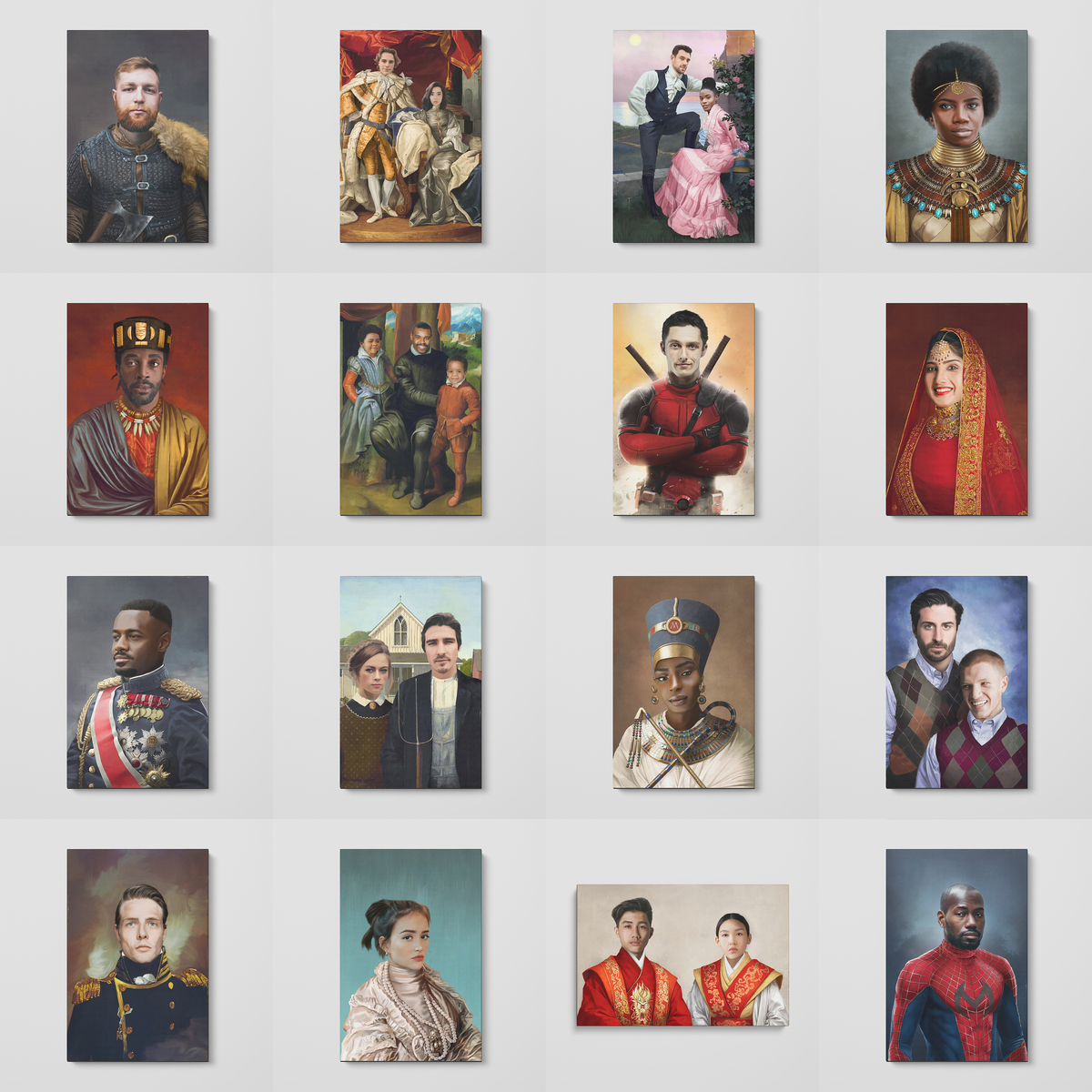 All Custom Portraits – Masterpiece Me