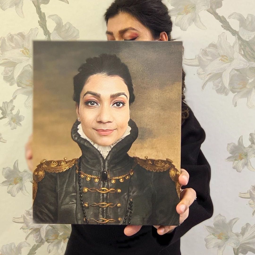 The Baroness | Custom Renaissance Canvas | Masterpiece Me