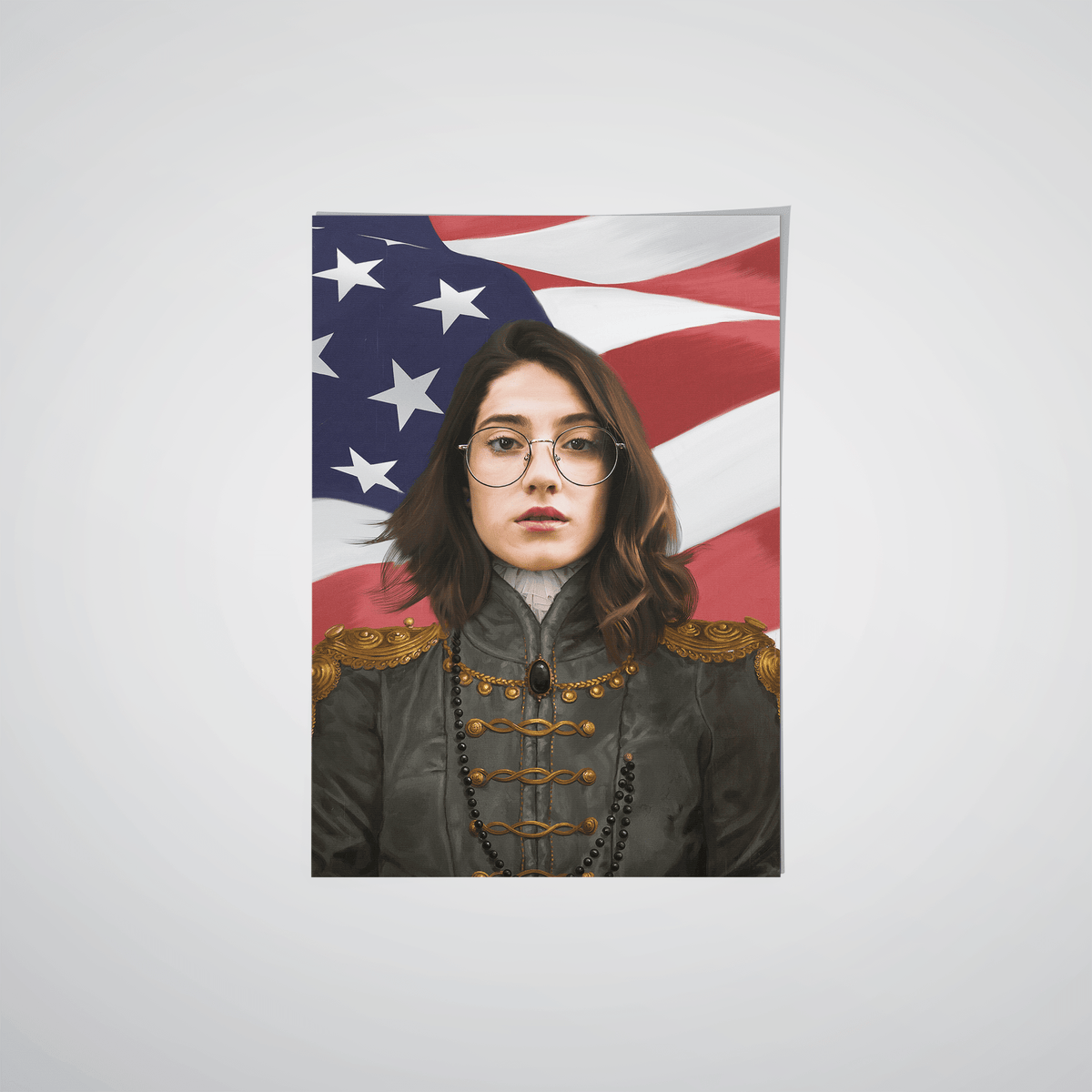 The Baroness USA | Custom Renaissance Poster | Masterpiece Me