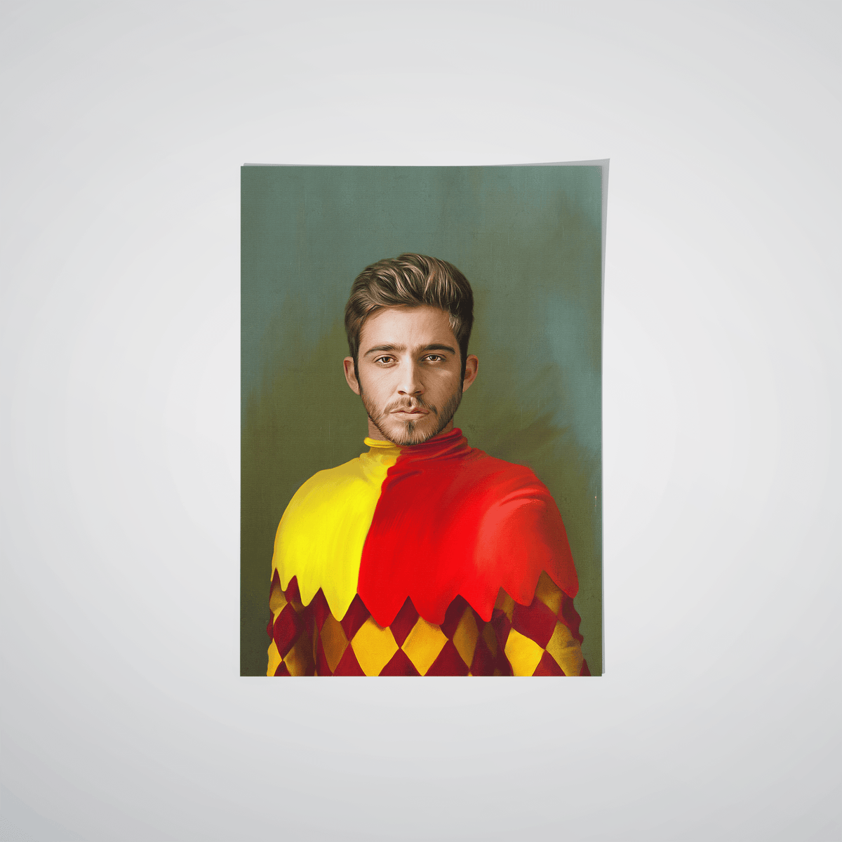 The Jester | Custom Renaissance Poster | Masterpiece Me