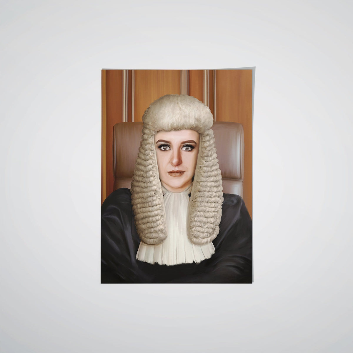 The Judge | Custom Renaissance Poster | Masterpiece Me