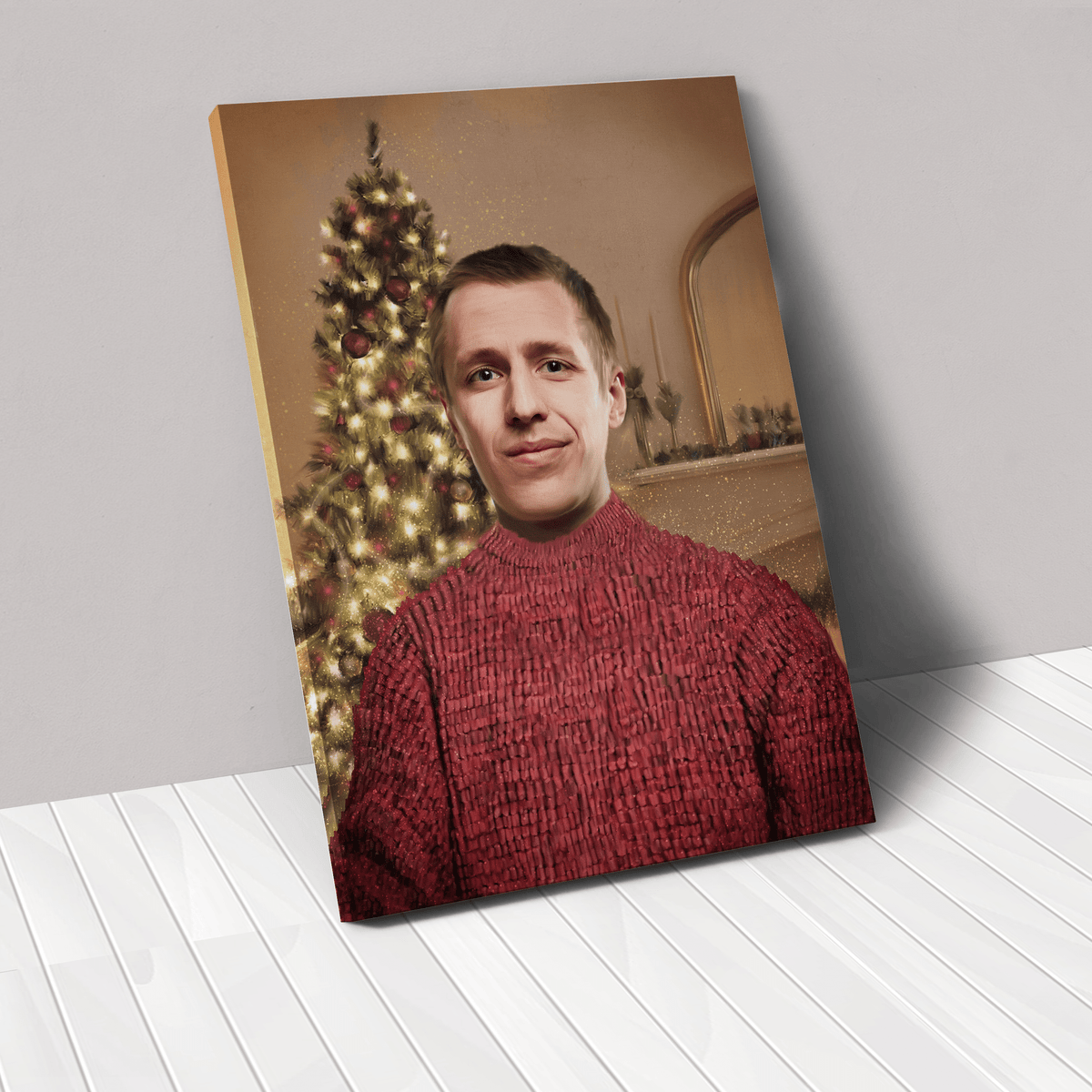 The Kevin | Custom Renaissance Canvas | Masterpiece Me