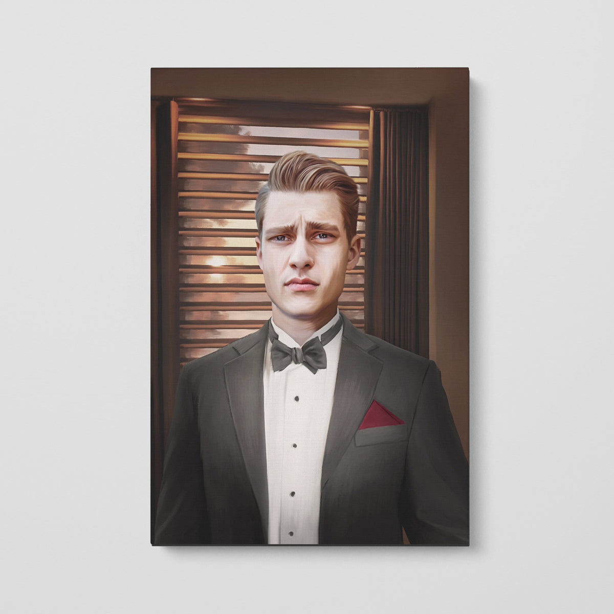 The Mobster | Custom Renaissance Canvas | Masterpiece Me