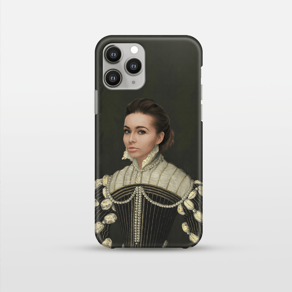 The Pearled Lady | Custom Renaissance Phone Case | Masterpiece Me