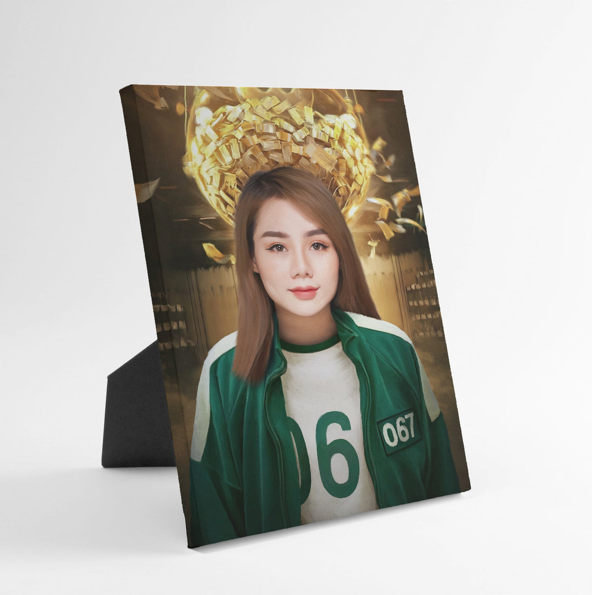 The Player 067 | Custom Standing Canvas | Masterpiece Me