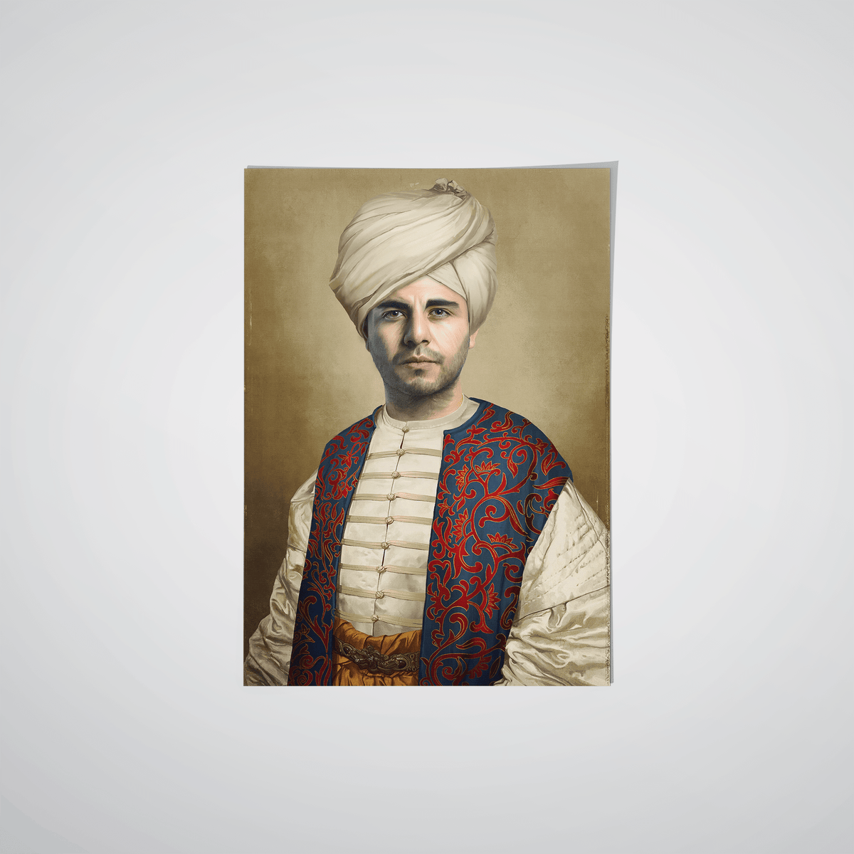 The Sultan | Custom Renaissance Poster | Masterpiece Me