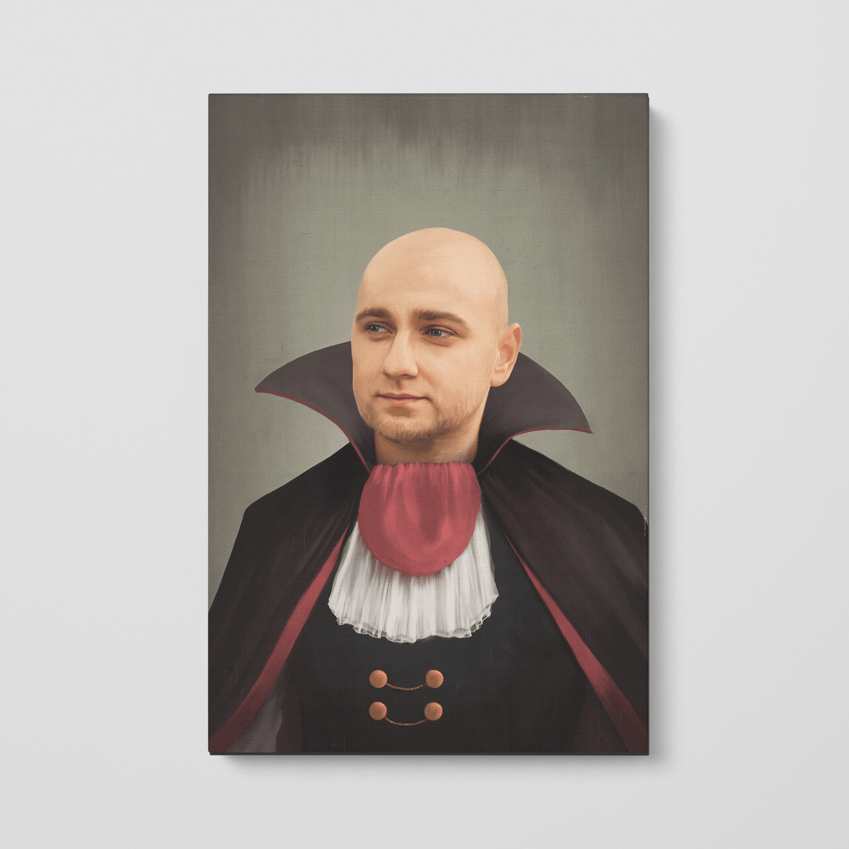 The Vampire | Custom Renaissance Canvas | Masterpiece Me