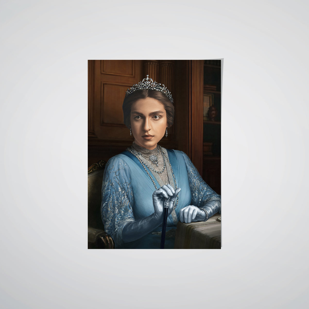 The Violet | Custom Renaissance Poster | Masterpiece Me